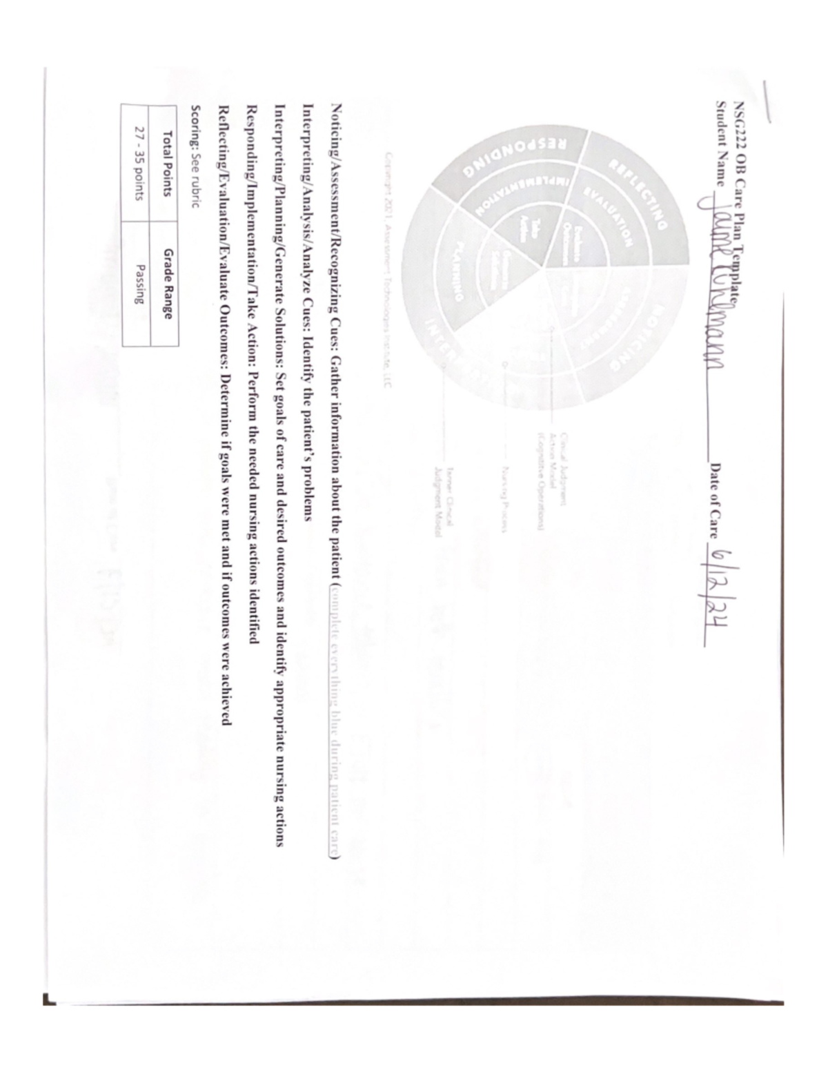 OB Care Plan - Comprehensive Template and Guidelines for Nursing ...
