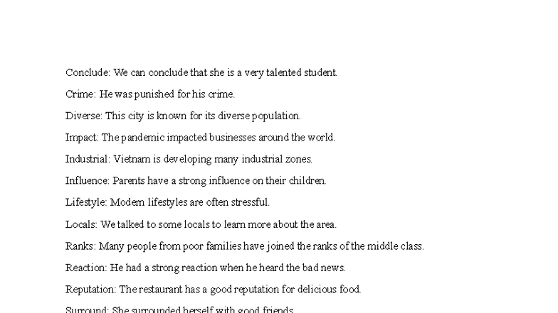 TA - Essay Notes on Student Talents and Societal Impact - Studocu