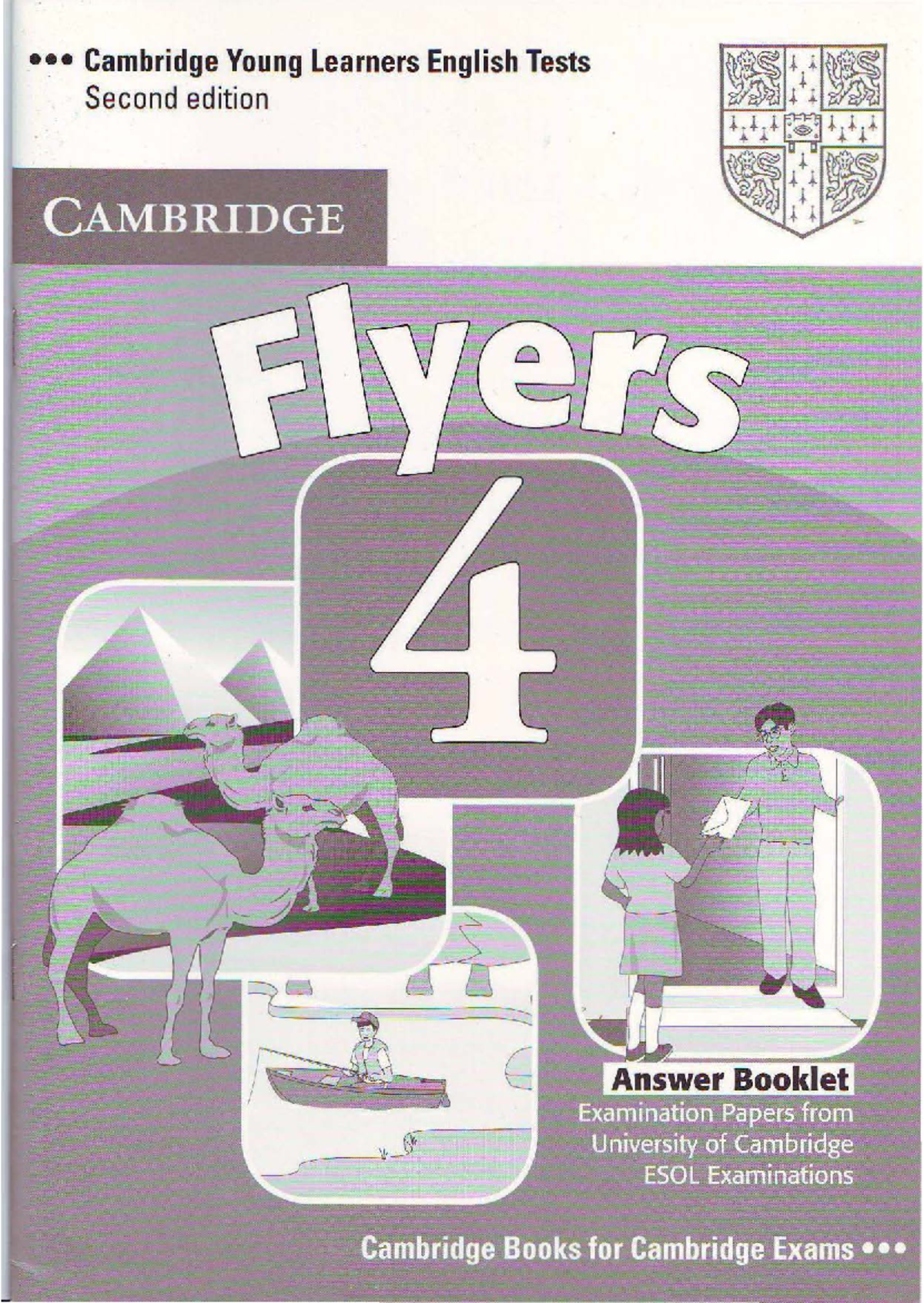 Cambridge Flyers 4 2017 Practice Exam Papers Answer Key and Solutions ...