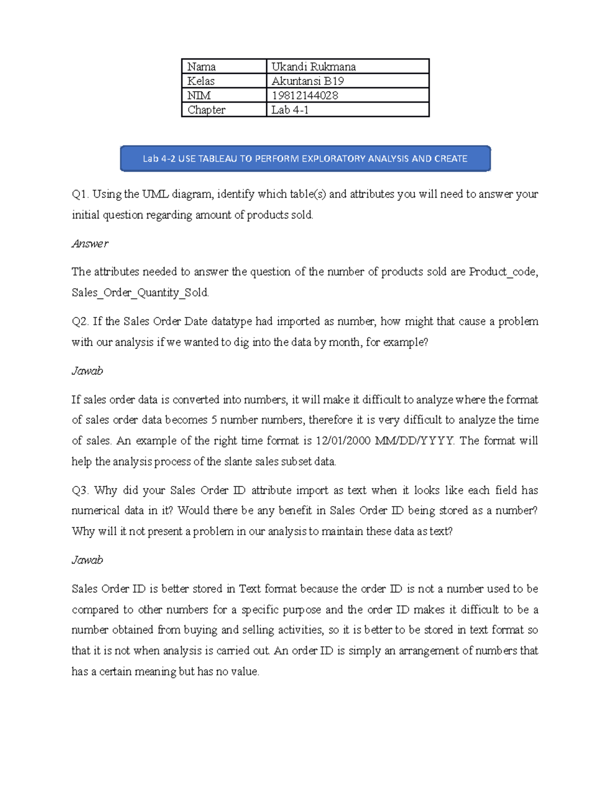 Lab 4-2: Tableau Exploratory Analysis & Dashboard Creation by Ukandi ...