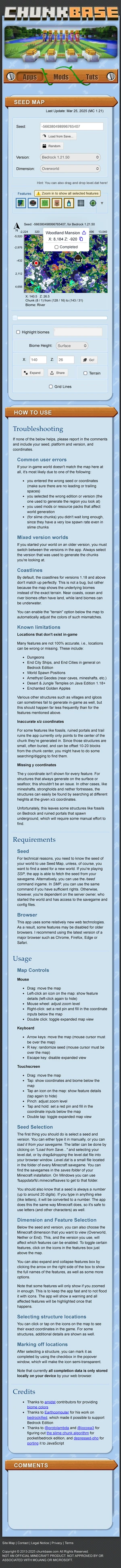 Seed Map Guide for Minecraft App (MC 1.21) - Updated Feb 2025 - Studocu