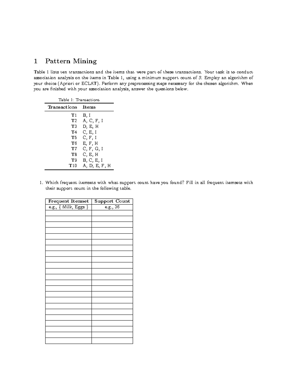 02-Data Measurements Preprocessing: Association Analysis & Results - Studocu