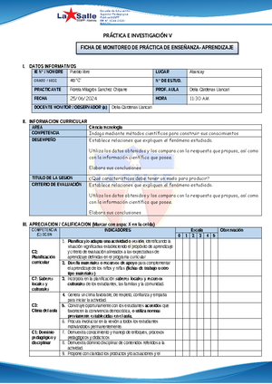 Sesión matematica tercer grado de primaria - SESION DE APRENDIZAJE N° 1 1. DATOS INFORMATIVOS IE ...