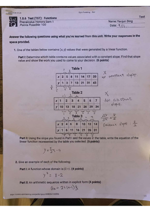 [Solved] use the factor theorem to determine whether the first polynomial - Pre-Calculus - Studocu