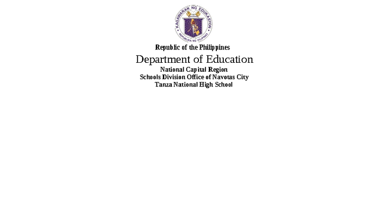 Application for Calamity Leave Due to Flooding - Teacher I - Studocu