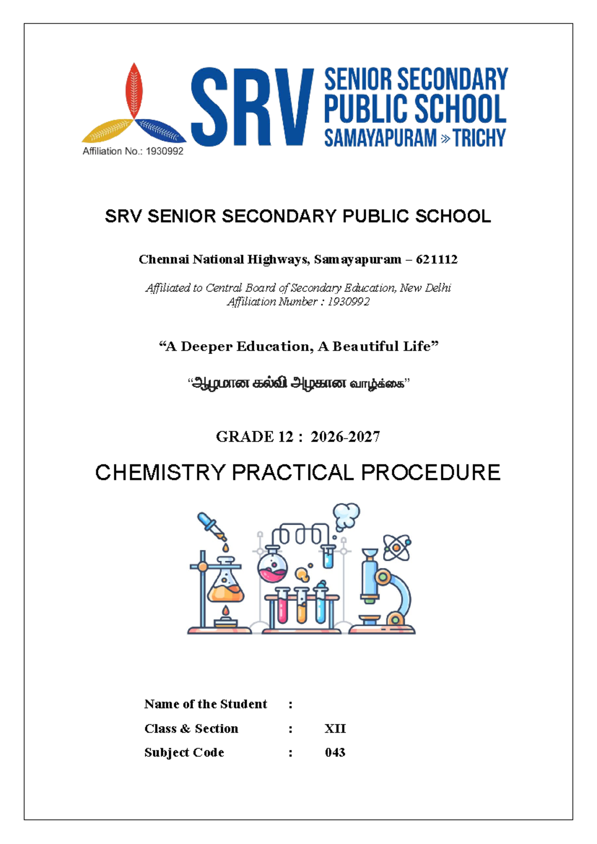 G12: Chemistry Practical Procedures and Experiments Guide - Studocu