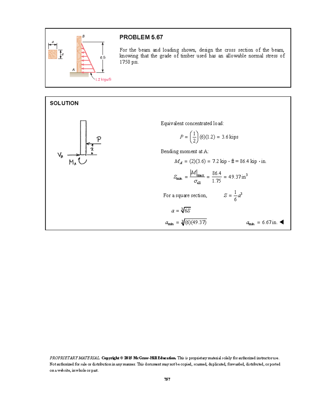 Assignment 14 - Mechanics of Materials Solutions and Problems Analysis ...