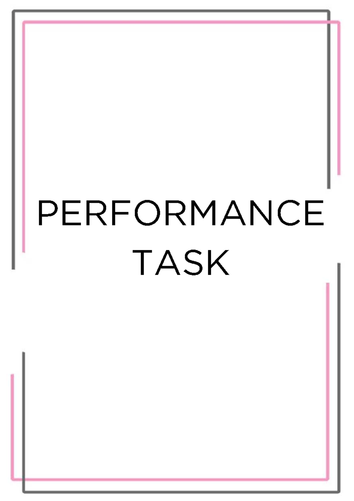 Minimalist Elegant Page Border - Bachelor of Secondary Education ...