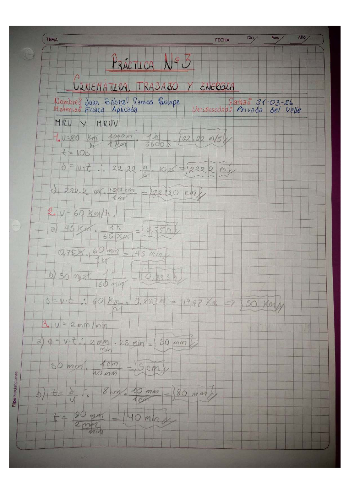 Práctica 3 - Física - L5 Document - Studocu