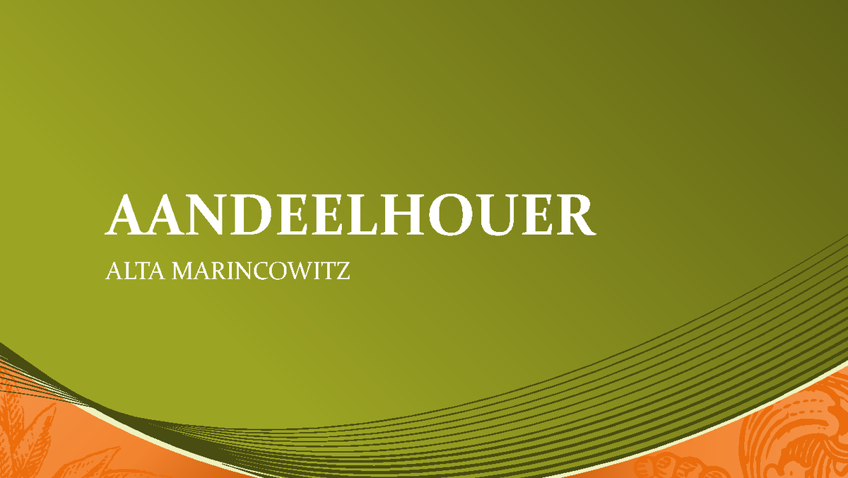 Aandeelhouer Analise: Woordspelings en Levensuitkyk in Gedig EP38 PP ...