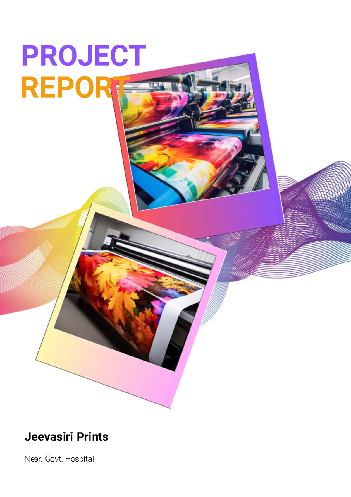 PROJECT REPORT: Flex Printing Business at Jeevasiri Prints (PMEGP ...
