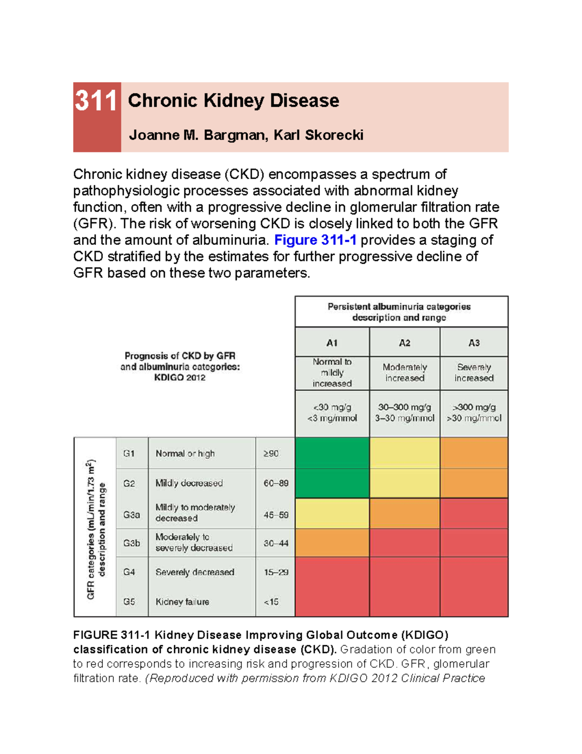 Chronic Kidney Disease (CKD): Insights from Harrison's 21st Edition ...