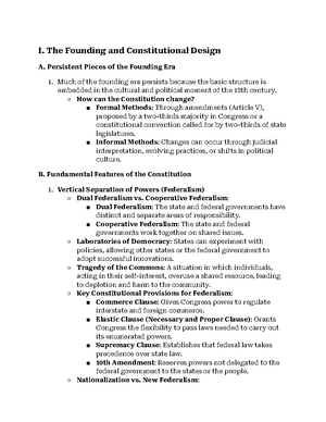Chapter 1 – Five Principles of Politics - American Government - Chapter ...