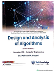 design and analysis of algorithm - 410241 - SPPU - Studocu