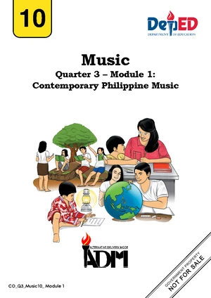 Music 8 Q1 Mod1 Southeast-Asian-Music v2 - 8 MAPEH (Music) Quarter 1 ...