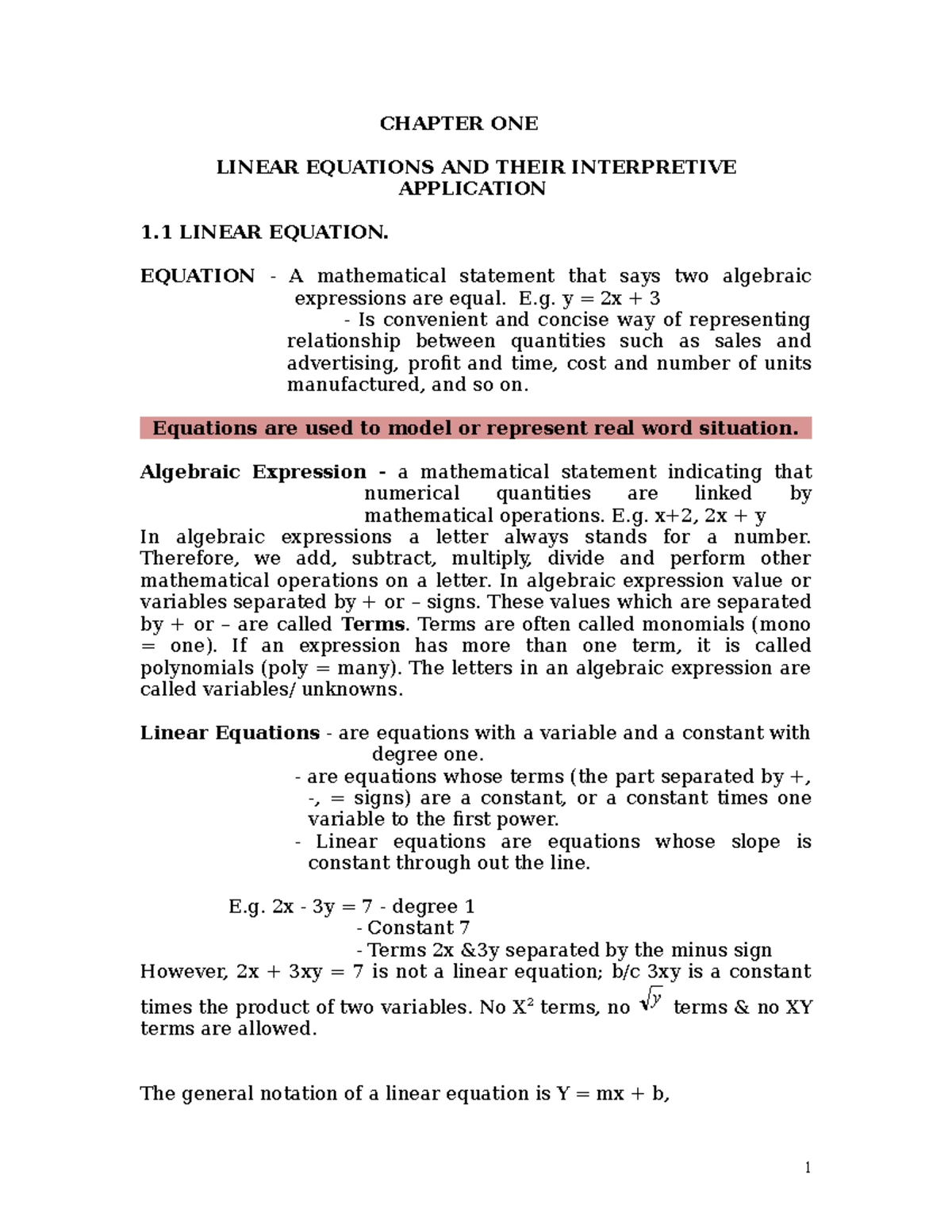 Applied Maths Final #1 - Applied Mathematics I - Studocu