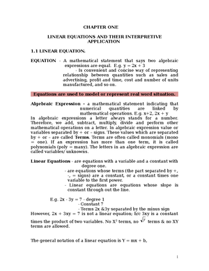 Applied Maths Final #1 - Applied Mathematics I - Studocu