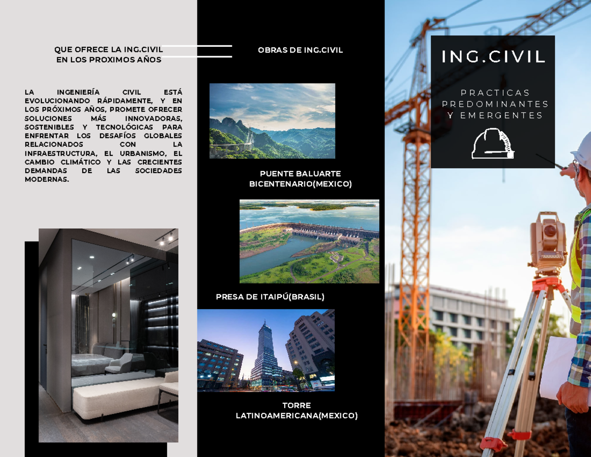 Ing - resumen - I N G. C I V I L P R A C T I C A S P R E D O M I N A N T E S Y E M E R G E N T E ...