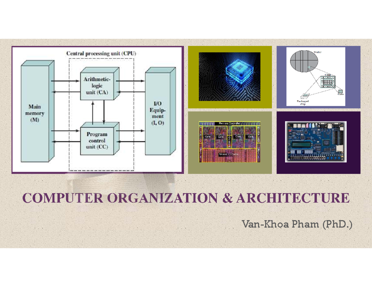 CH04-COA10e Cache Memory Characteristics and Organization - Studocu