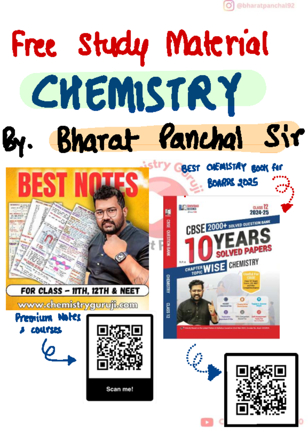 CHEMISTRY Formula Sheet by Bharat Panchal for Boards 2023 - Studocu