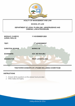Research Problem Statement: The Death Penalty in South Africa (Legal ...