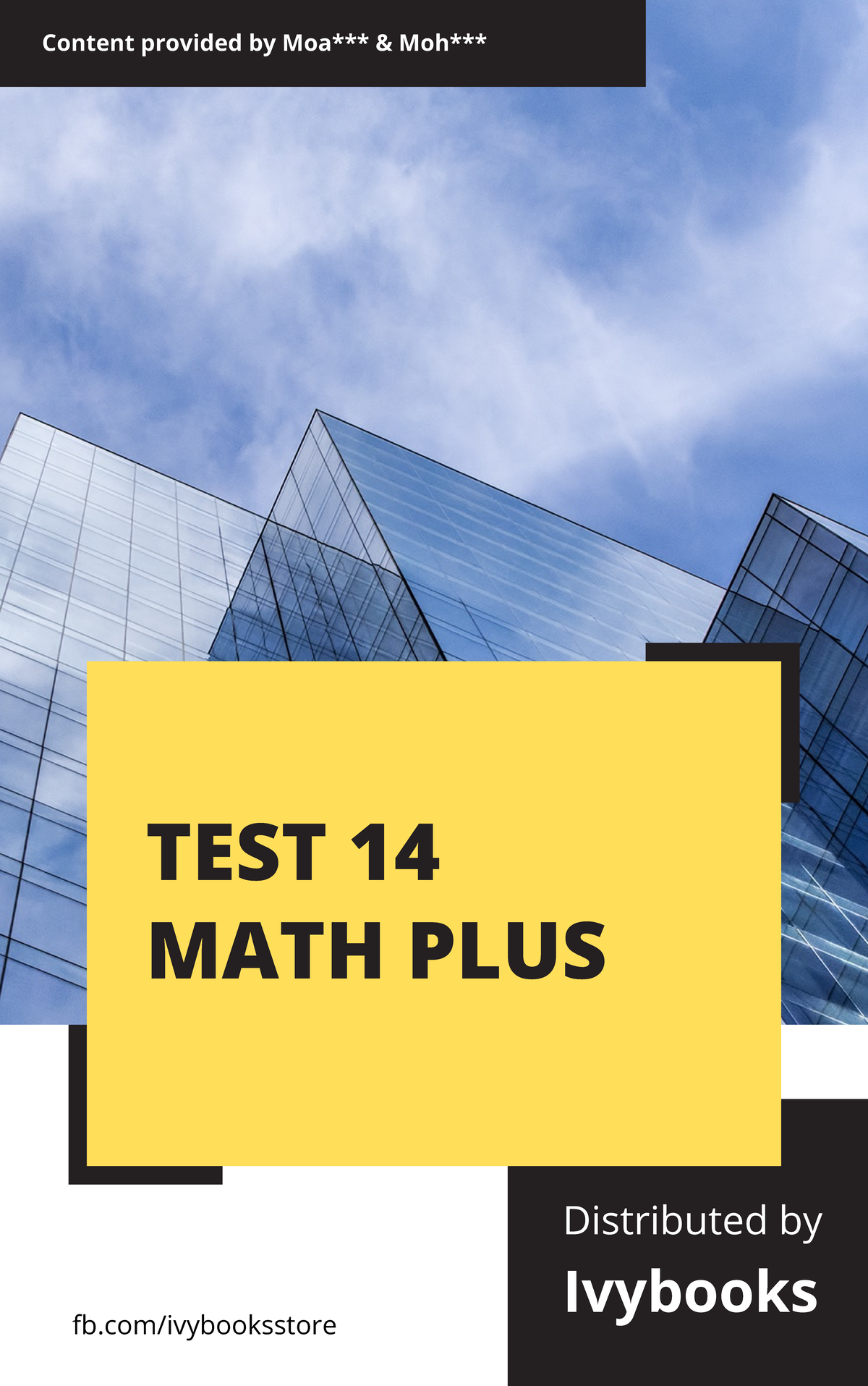 Test 14 (MATH PLUS) - Volume & Surface Area Problems - Studocu