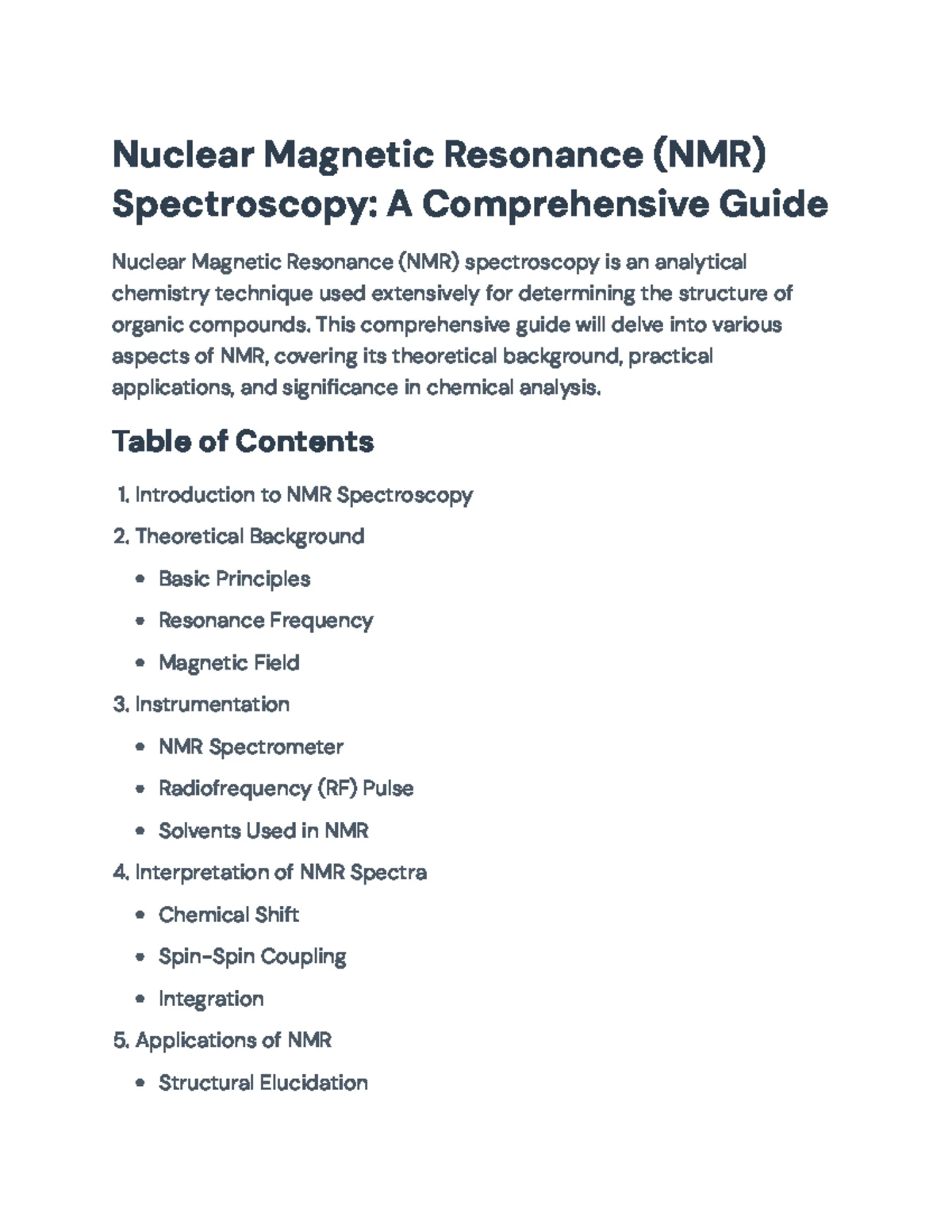 Proton NMR Spectroscopy: Comprehensive Guide for Organic Chemistry ...