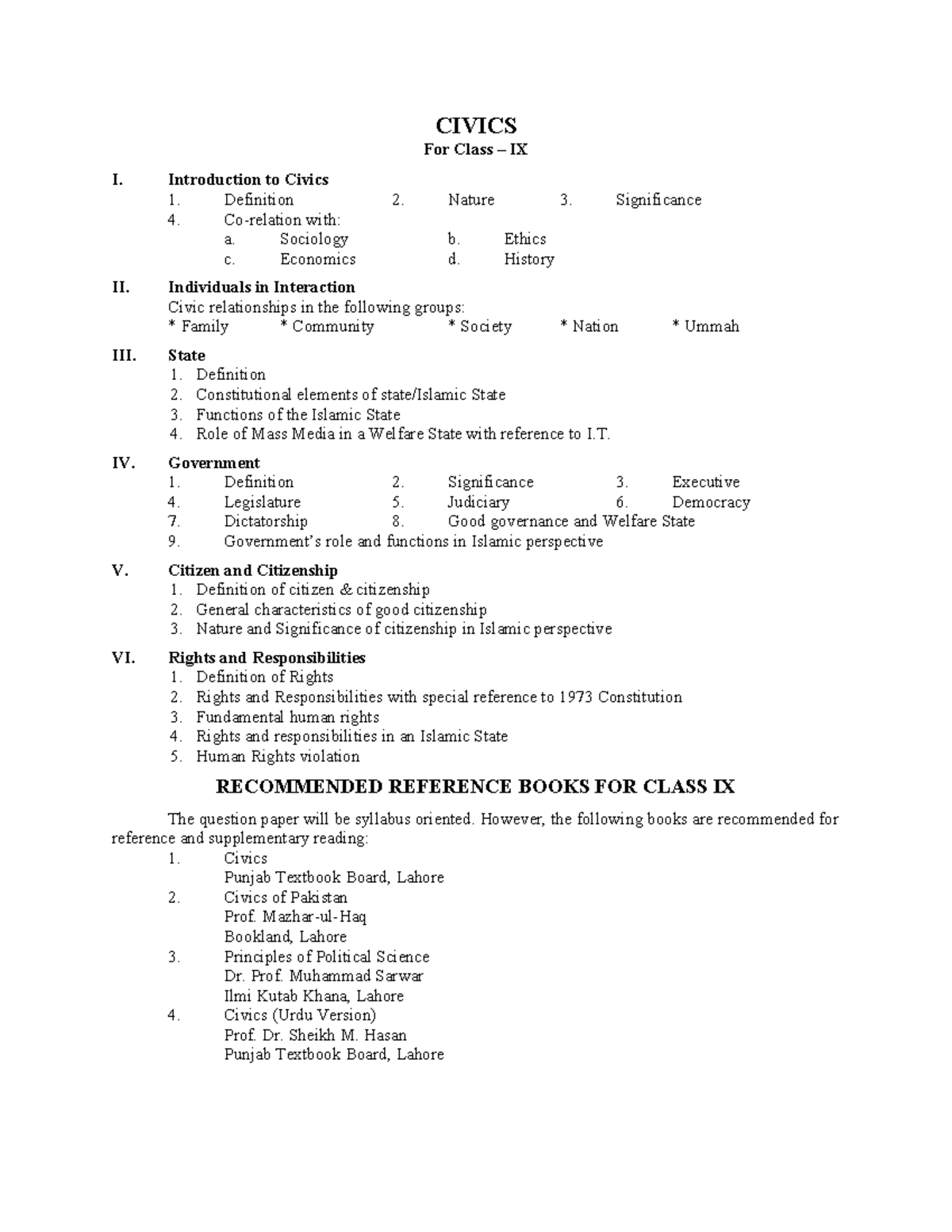 CIVICS IX: Comprehensive Notes on Key Concepts and Themes - Studocu