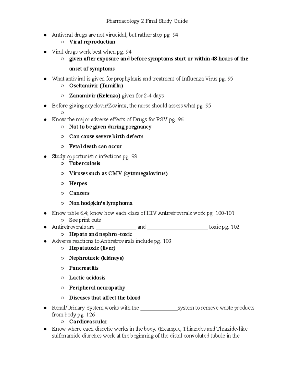 Mental Health Final Exam review - Exam 3 NUR 2459 Study Guide – Winter ...