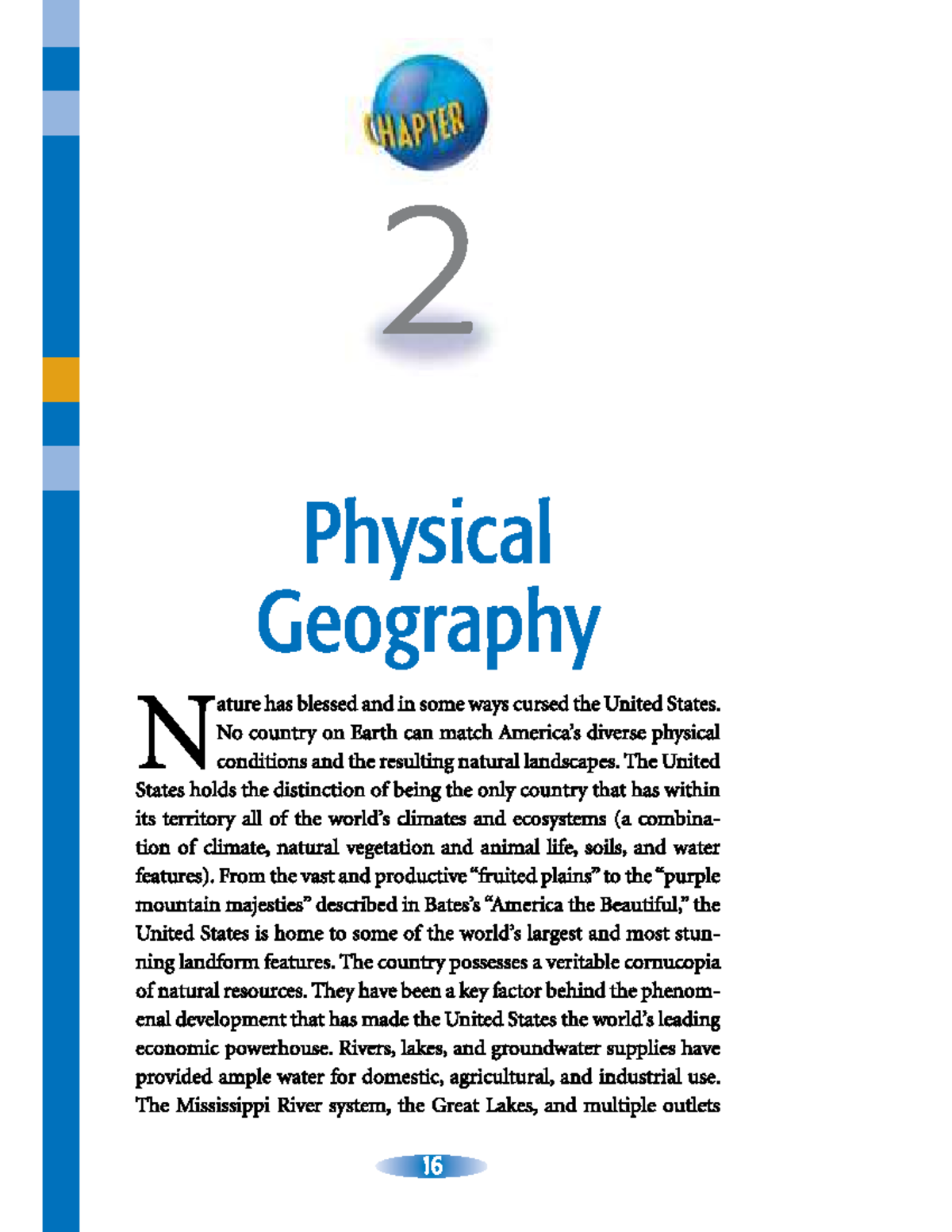 America - Physical Geography Overview and Natural Features Analysis ...