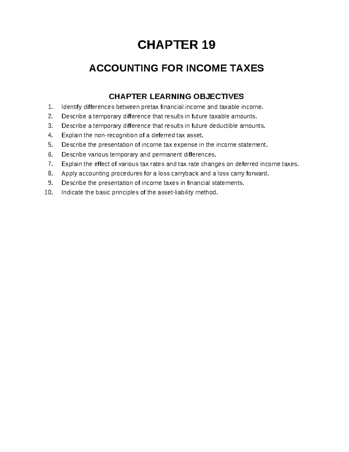 Ch19 - intermediate accounting 2nd edition - CHAPTER 19 ACCOUNTING FOR ...