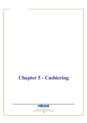 Profiles Opera PMS User Guide Version 4 - Chapter 2 - Profiles Profile ...