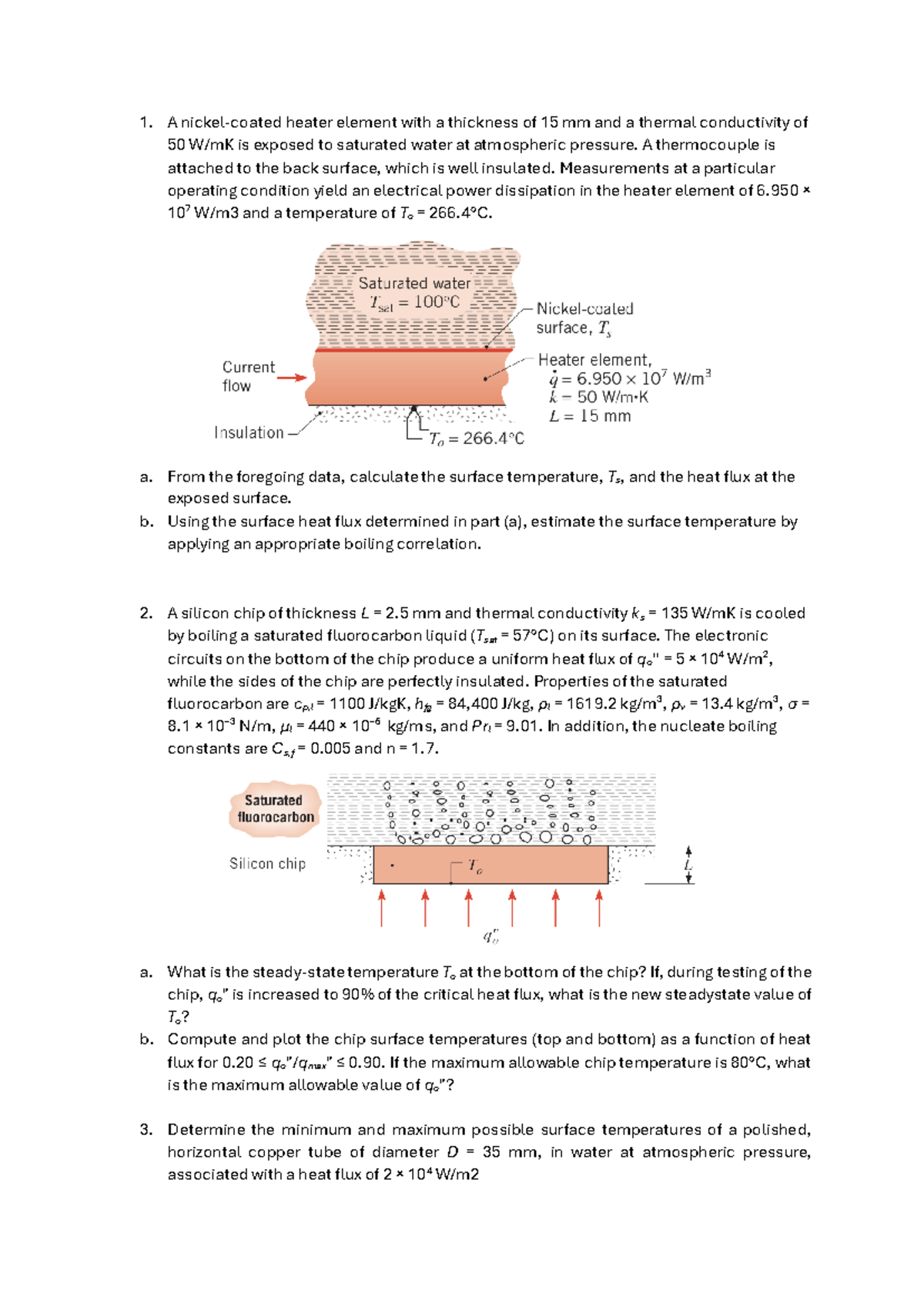 PR-Boiling - Bxbx: Thermal Analysis of Heater Elements & Chips - Studocu