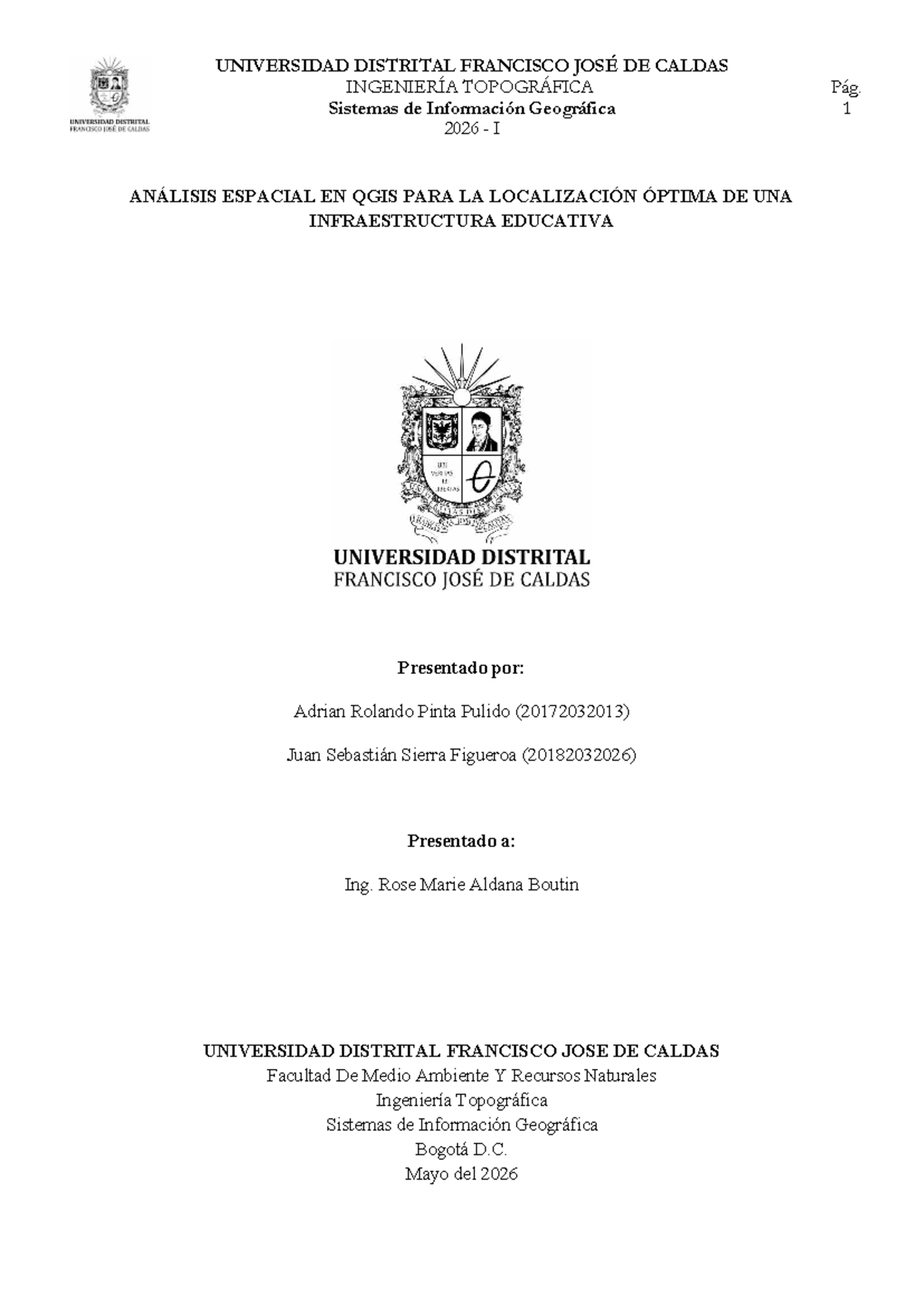 Análisis Espacial en QGIS para la Localización de Infraestructura ...