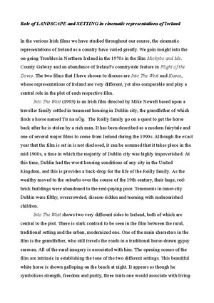 Analysis of New Boy by Steph Green & Roddy Doyle - Film Studies ...