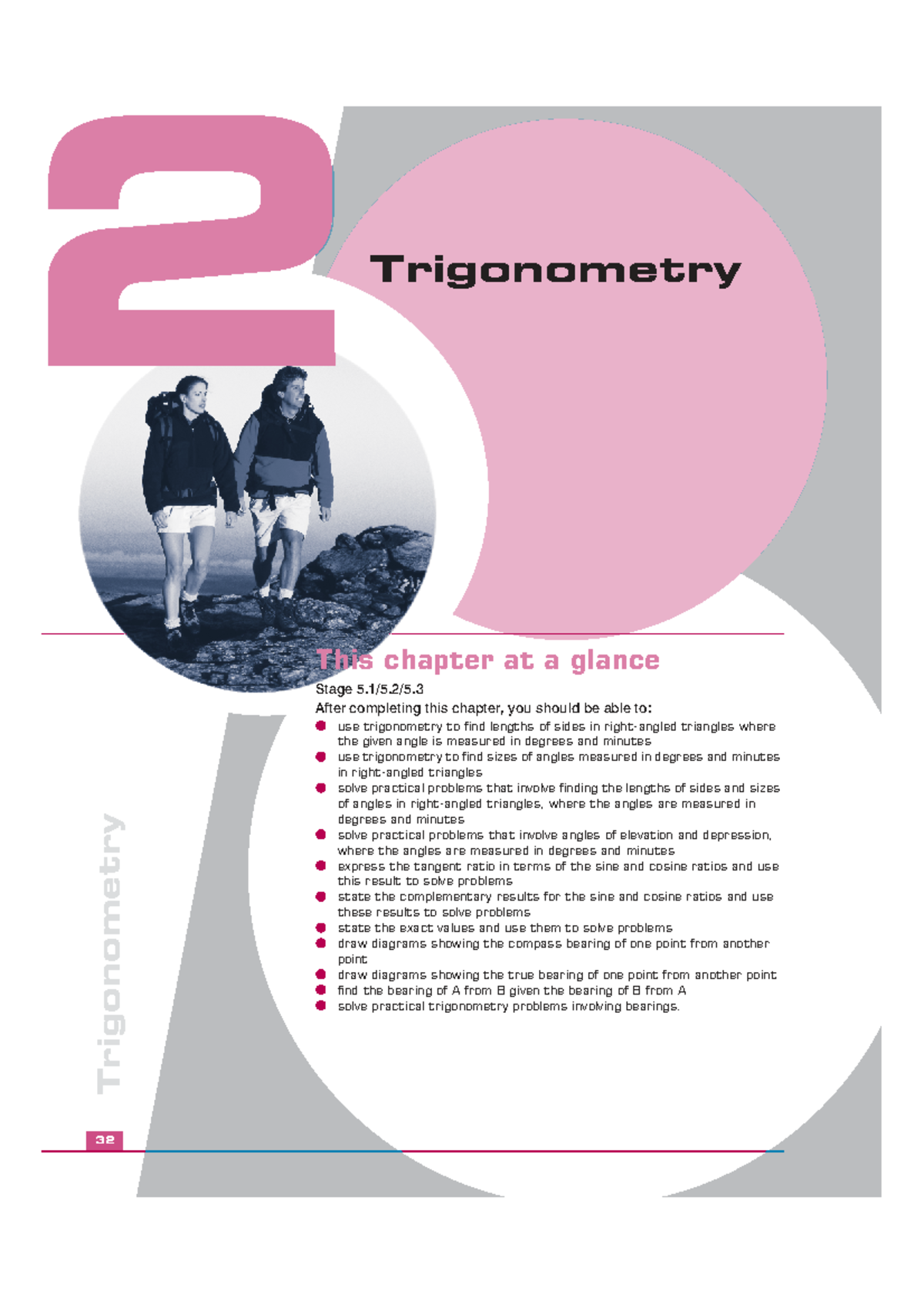 Mathscape 10 Ext. Chapter 2: Trigonometry Overview and Applications ...