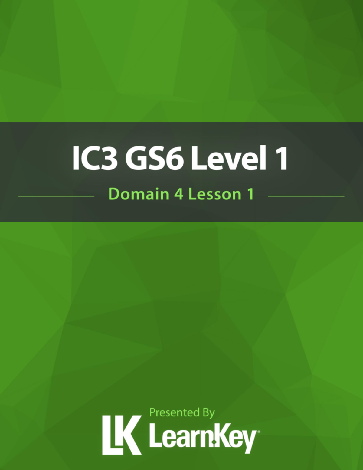 IC3 GS6 Level 1 D4 L1 Project: Copyright & Creative Commons Licenses ...