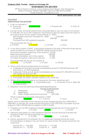 Reviewer for Accountancy - QUALIFYING EXAM REVIEWER THEORIES FROM ...