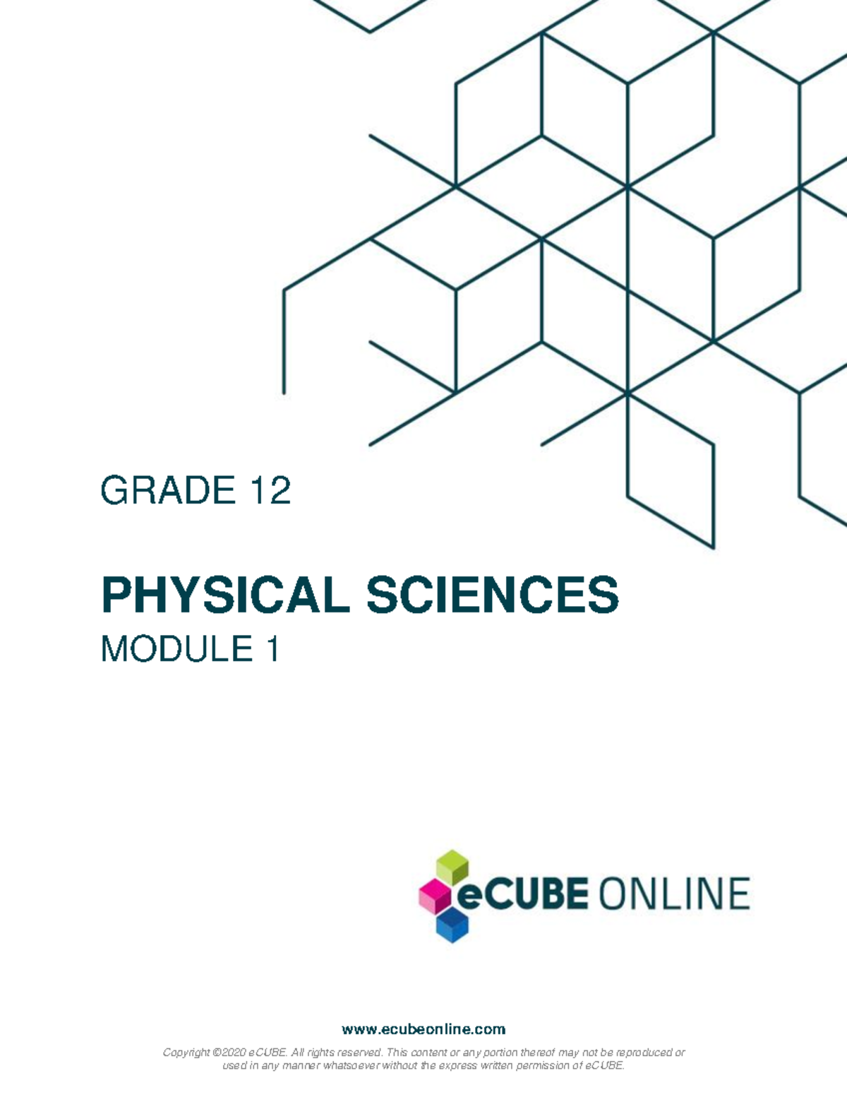 Physical Sciences GRADE 12 Module 1 Overview and Key Concepts - Studocu