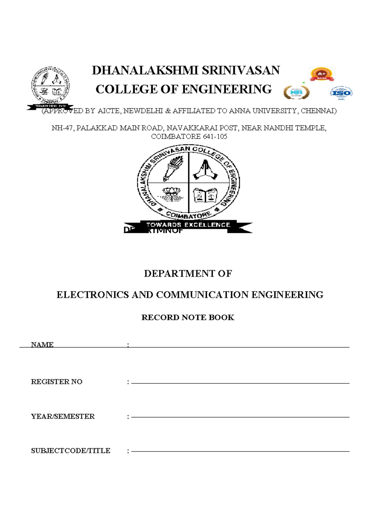 AI&ML Lab Manual: CS3491 Practical Implementations and Algorithms - Studocu