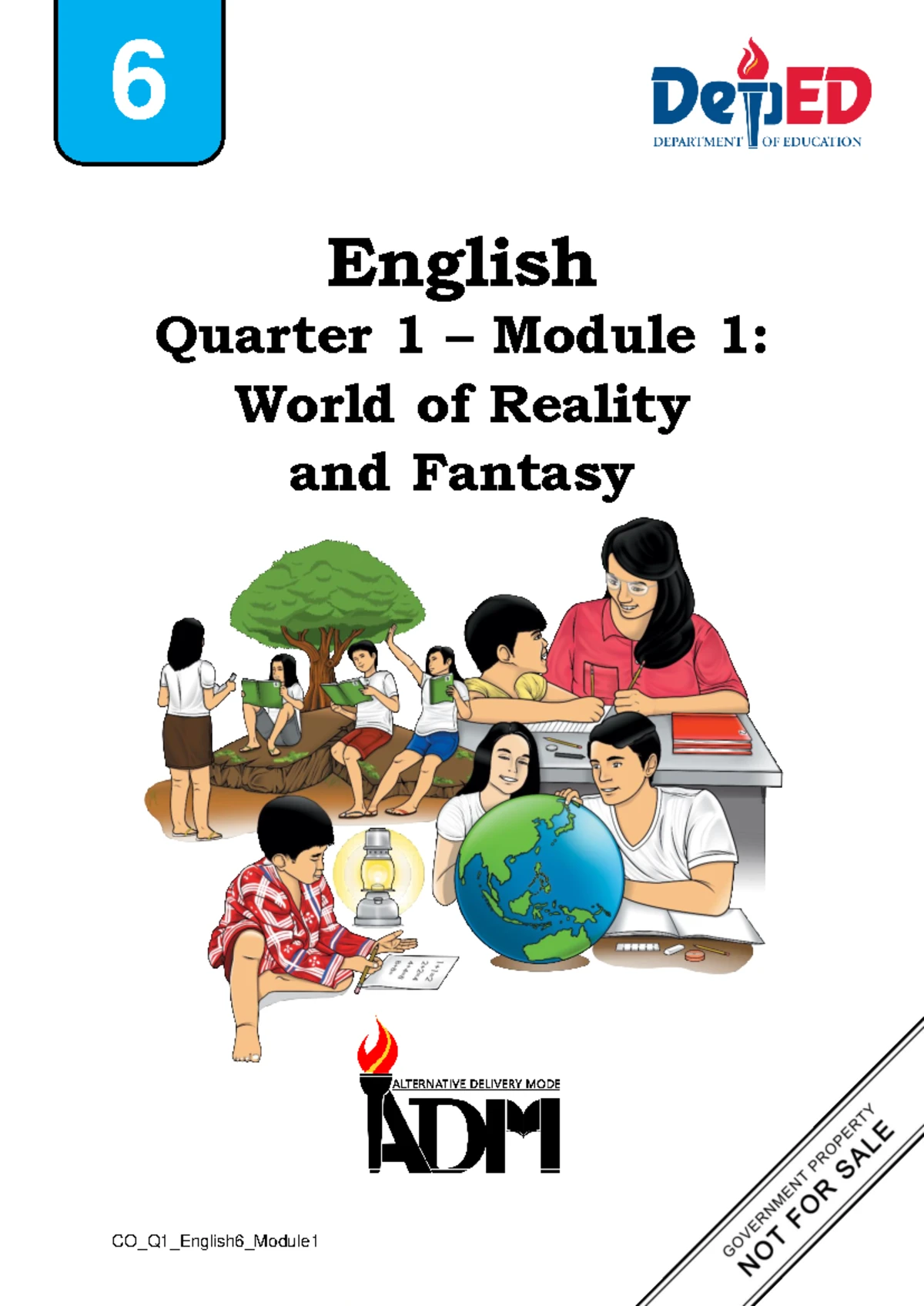 MODULE FOR GRADE 6 ENGLISH QUARTER 1 WEEK 1 TO 4 AND ENGLISH MELC ...