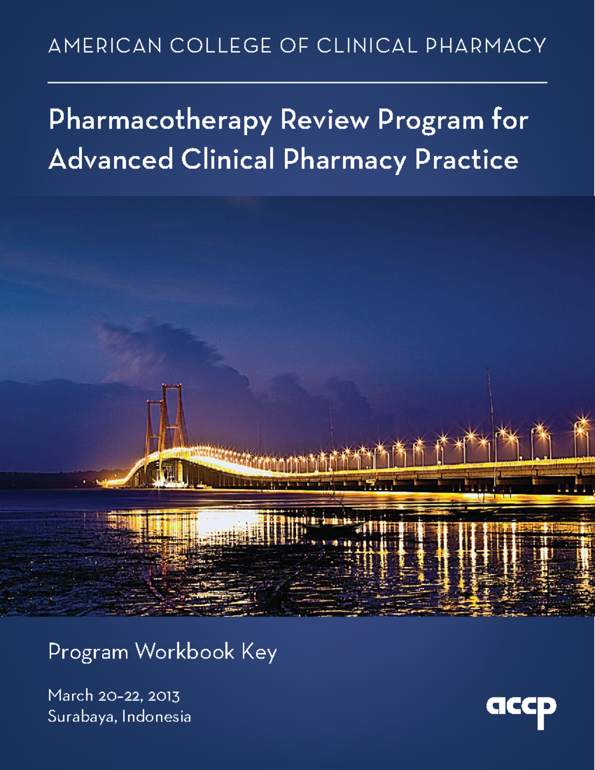 Pharmacotherapy Review Program for Advanced Clinical Pharmacy Practice ...