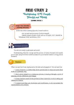 Field Study 2 Learning Episode 7 - Learning Episode 7 – Making On-line Virtual Learning ...