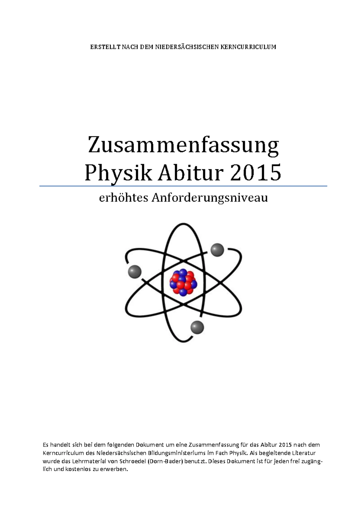 Physik LK Abitur 2025: Beispielaufgaben zum Franck-Hertz-Versuch - Studocu