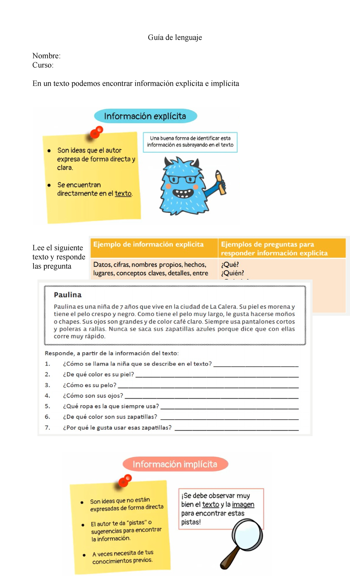 Guía de Lengua 5°A: Análisis del Cuento "El Sapo y el Ratón" - Studocu