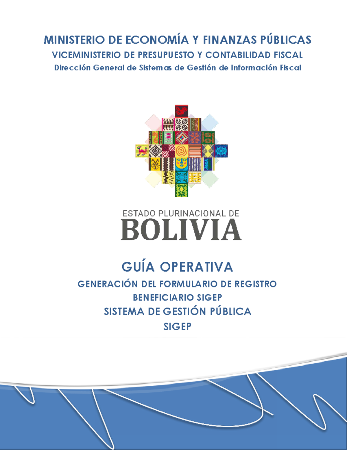 Guía Operativa: Generación del Formulario de Registro Beneficiario ...