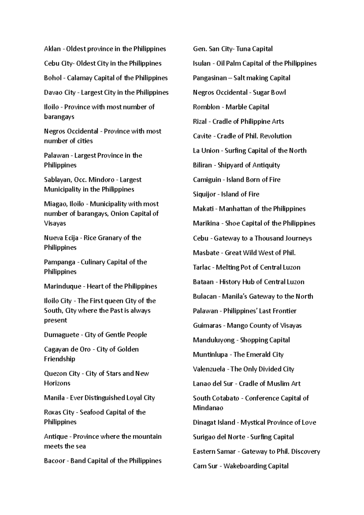 tagline in the Philippines - Aklan - Oldest province in the Philippines ...