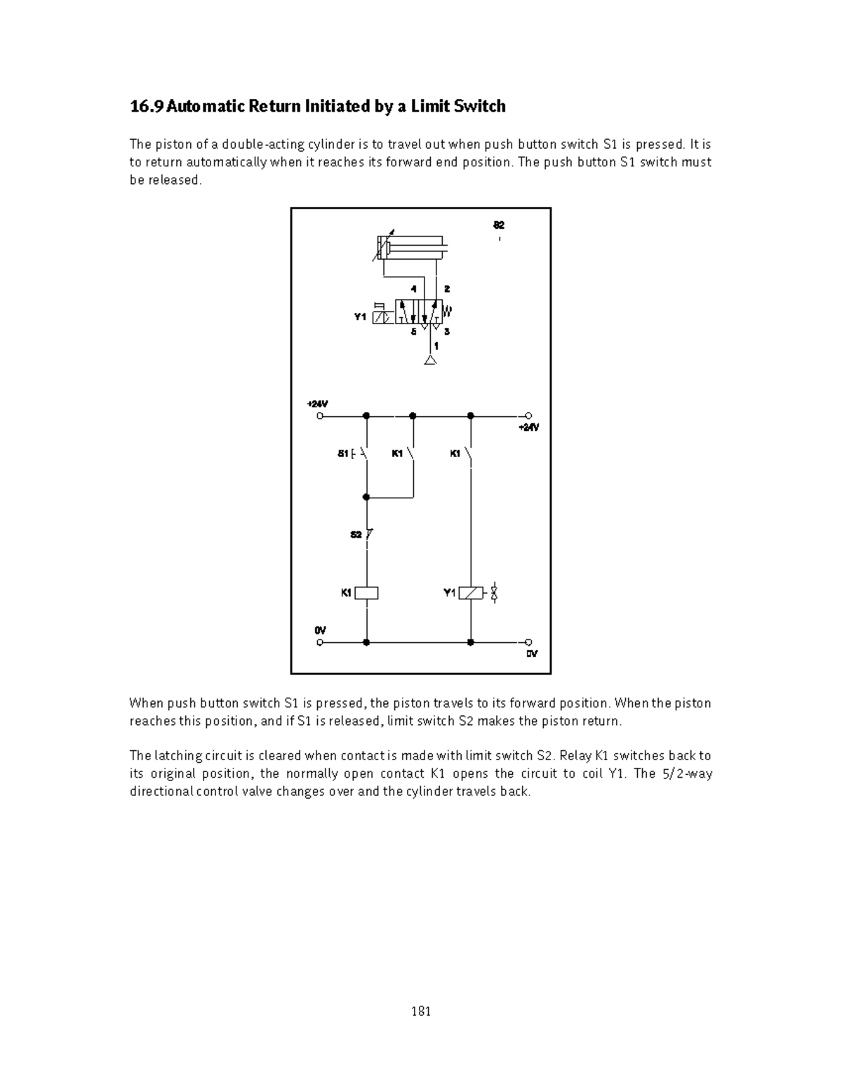 16.9 Automatic Return Control Circuit for Pneumatic Systems - Studocu