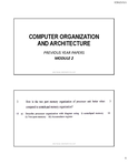 Computer Organization and Architecture - CST202 - KTU - Studocu