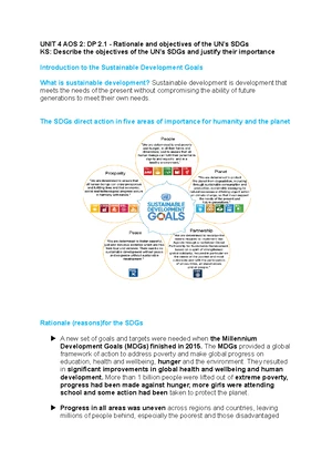 Unit 4 AOS1 SAC - VCE hhd - Studocu